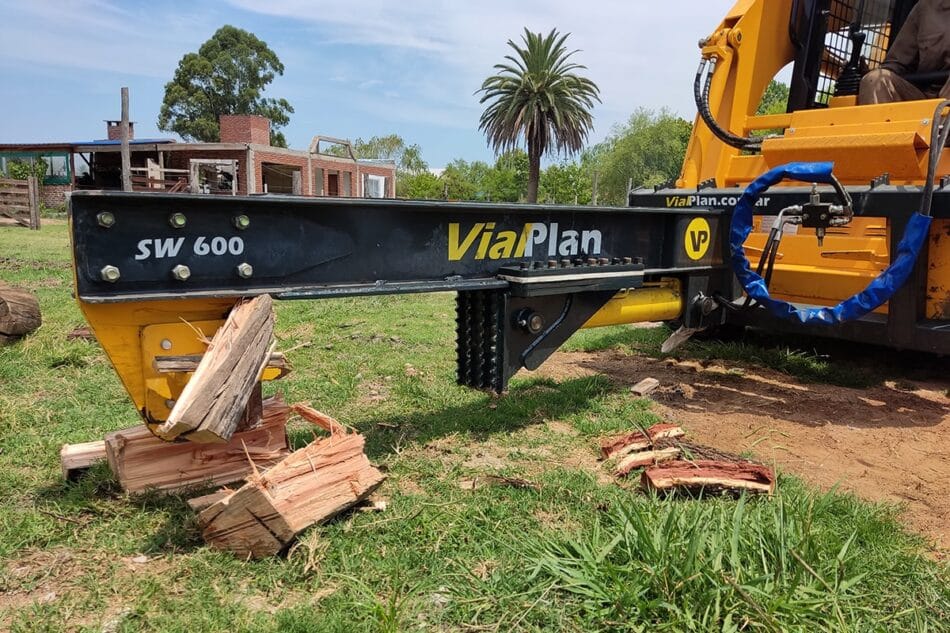 Trozador de leña SW600 | Para troncos de gran tamaño | VialPlan